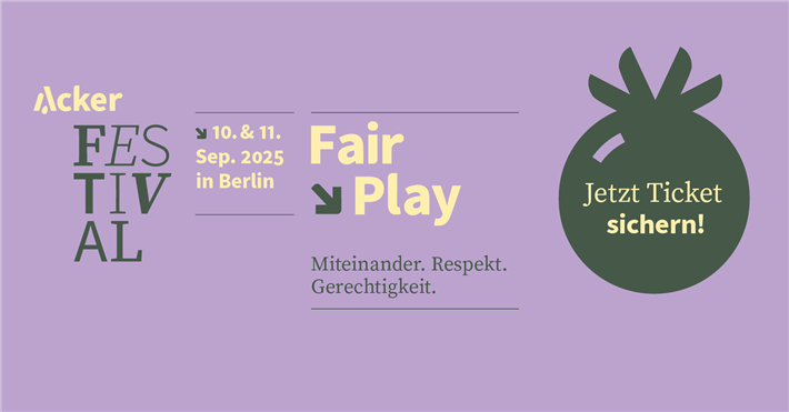 AckerFestival 2025 | Nachhaltiges Wirtschaften